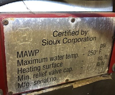 *20 HP SIOUX STEAM PRO - Firstech Services